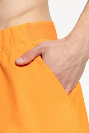 Adidas Training Shorts With Logo - Orange