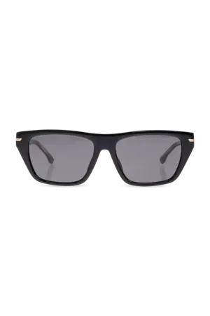 Victoria Beckham Rectangle Full Rim Sunglasses - Black