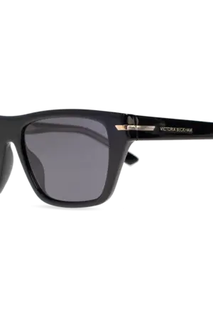 Victoria Beckham Rectangle Full Rim Sunglasses - Black