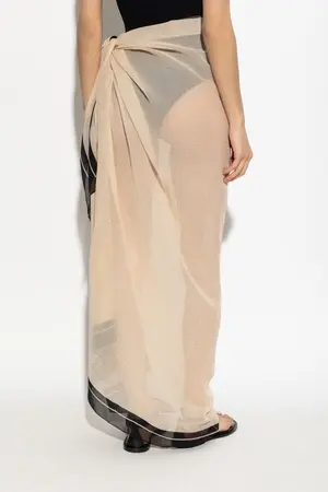 Balmain Silk Pareo - Beige