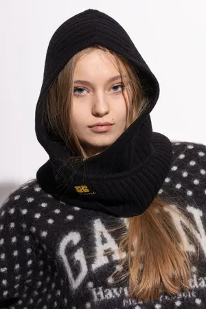 GANNI Logo Balaclava