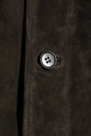 ALLSAINTS Suede 'nates' Jacket - Brown