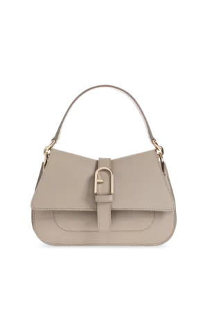 Furla Flow Mini Handheld Bag - Grey