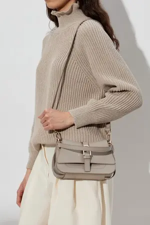 Furla Flow Mini Handheld Bag - Grey