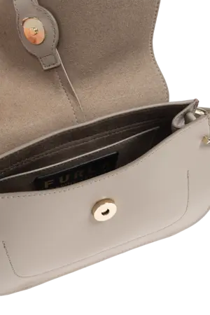 Furla Flow Mini Handheld Bag - Grey