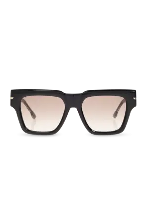 Victoria Beckham Oversized Rectangular Sunglasses - Black