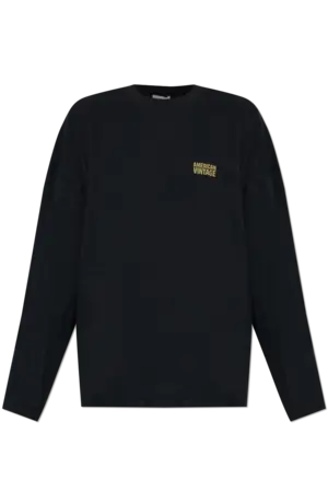American Vintage Long-sleeve T-shirt - Black