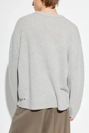 Zadig&Voltaire Sweater With Embroidery - Grey