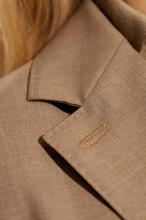 Max Mara Circense’ Wool Blazer - Brown