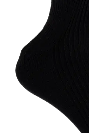 Dsquared2 Long Socks With Embroidered Logo - Black
