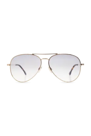 Victoria Beckham Aviator Sunglasses - Gold