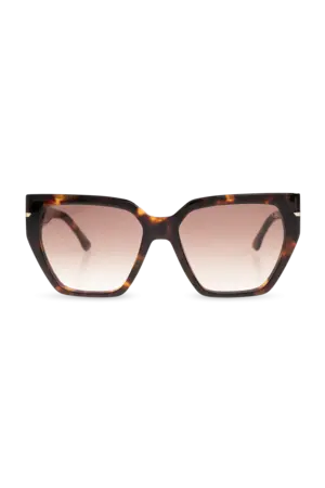 Victoria Beckham Geometric Sunglasses - Brown