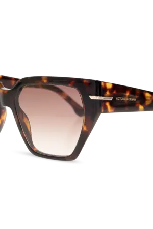Victoria Beckham Geometric Sunglasses - Brown
