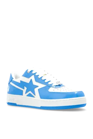 A BATHING APE Sports Shoes With Logo - Blue