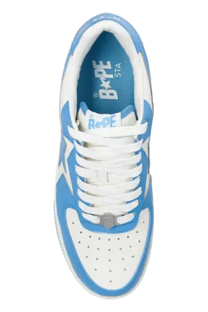 A BATHING APE Sports Shoes With Logo - Blue