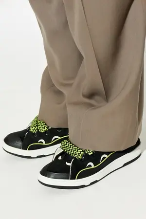 LANVIN Curb Sneakers - Black