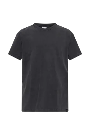 COURREGES T-shirt With Logo Patch - Black