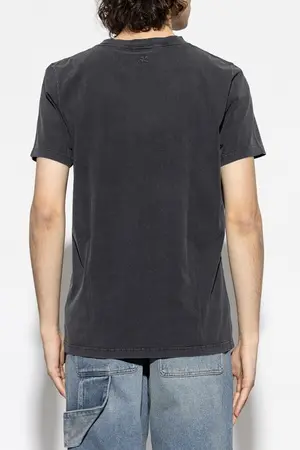 COURREGES T-shirt With Logo Patch