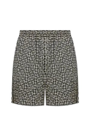 Balmain Monogram Shorts