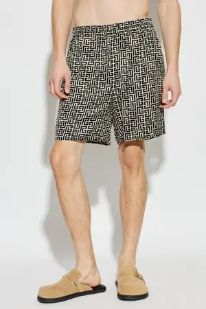 Balmain Monogram Shorts