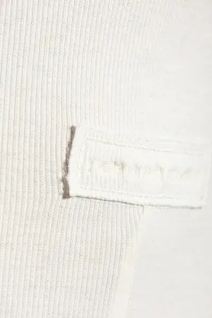 RETHINKIT STUDIOS Ribbed Sleeveless Top - Cream