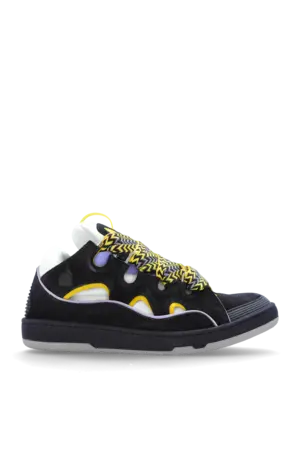 LANVIN Curb Low-top Sneakers - Black