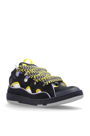 LANVIN Curb Low-top Sneakers - Black