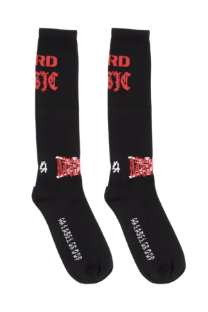 44 LABEL GROUP Logo Socks - Black