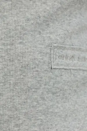 RETHINKIT STUDIOS Ribbed Sleeveless Top - Grey
