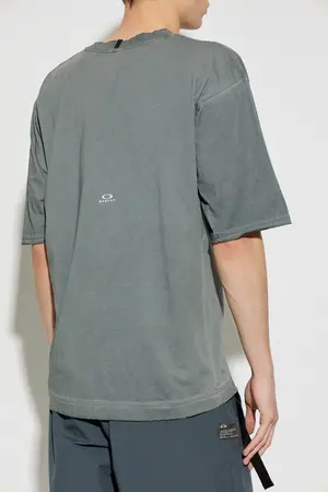 Oakley T-shirt With Logo - Grey
