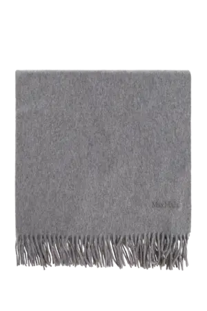 Max Mara Cashmere Scarf ‘baci - Grey