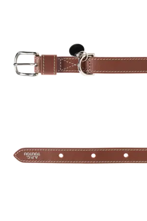 A.p.c. Leather Dog Collar - Brown