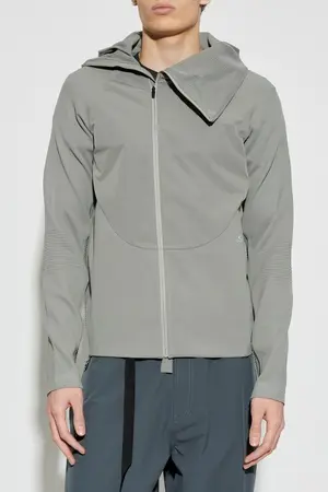 Oakley Full-zip Hoodie With Mesh Details