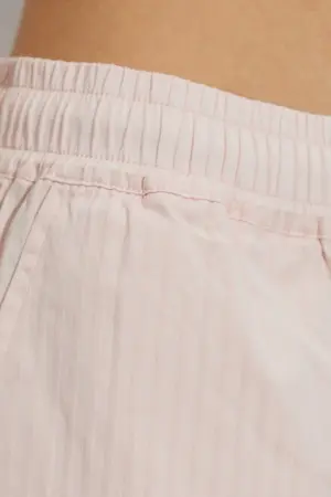 RETHINKIT STUDIOS Pinstriped Shorts