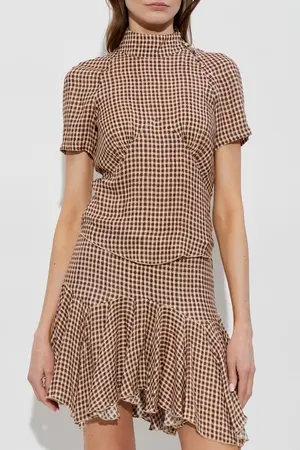 KNWLS Tess Top - Brown