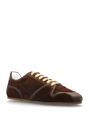 Moschino Suede Sneakers - Brown