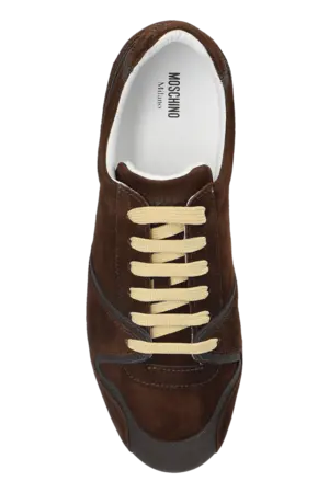 Moschino Suede Sneakers - Brown