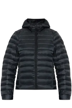 Canada Goose Down Jacket With Hood - Black