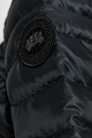Canada Goose Down Jacket With Hood - Black