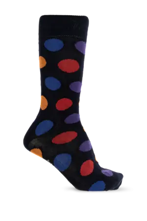 Paul Smith Polka Dot Patterned Socks - Black