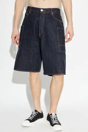 Kenzo Cargo Denim Shorts