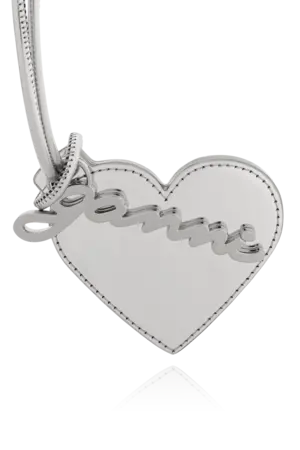 GANNI Charm With Mirror - Silver