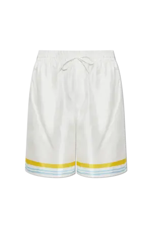 Casablanca Mid Rise Shorts For Men