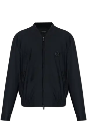 Giorgio Armani Bomber Jacket - Black