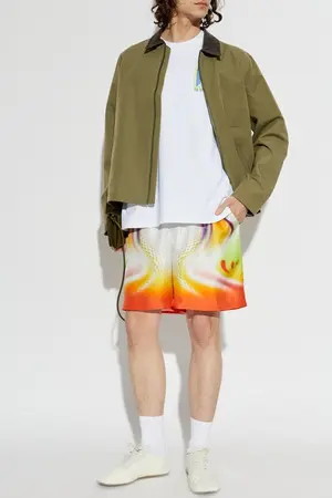 Casablanca Silk Shorts