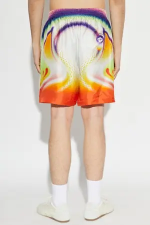 Casablanca Silk Shorts