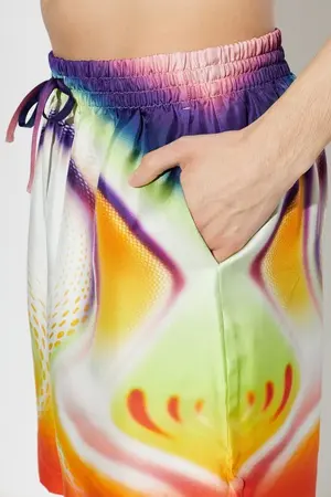 Casablanca Silk Shorts