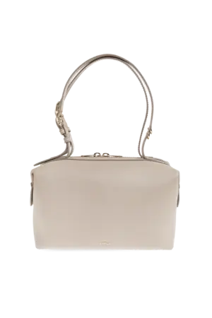 Furla Boston Medium Shoulder Bag - Beige
