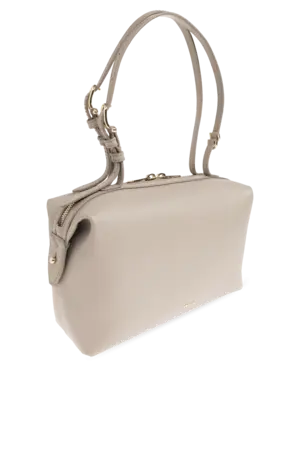 Furla Boston Medium Shoulder Bag - Beige