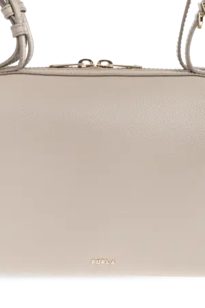 Furla Boston Medium Shoulder Bag - Beige